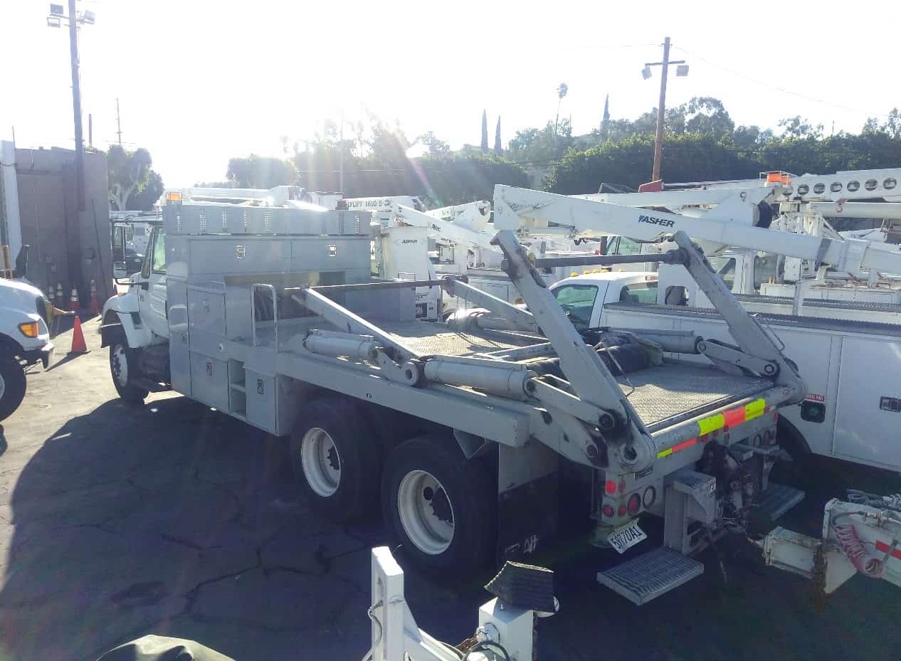 IHC International Double Arm Reel Loader/Winch Truck – Al Asher & Sons